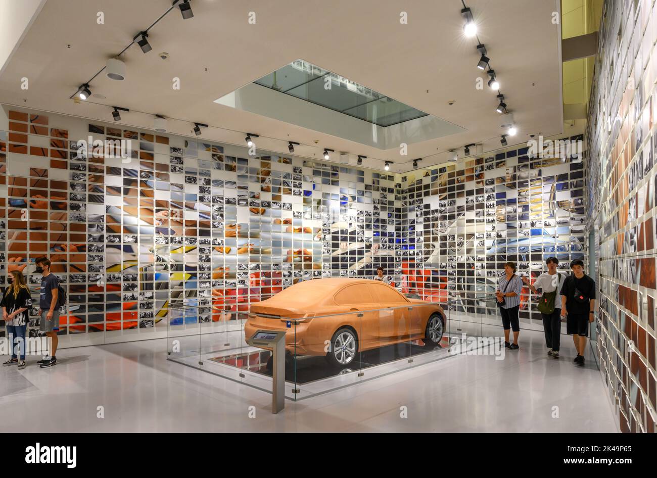 Design concept for a BMW, BMW Museum, Munich, Bavaria, Germany Stock ...