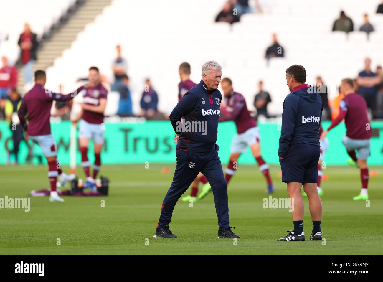 London Stadium, London, UK. 1st Oct, 2022. Premier League football West ...