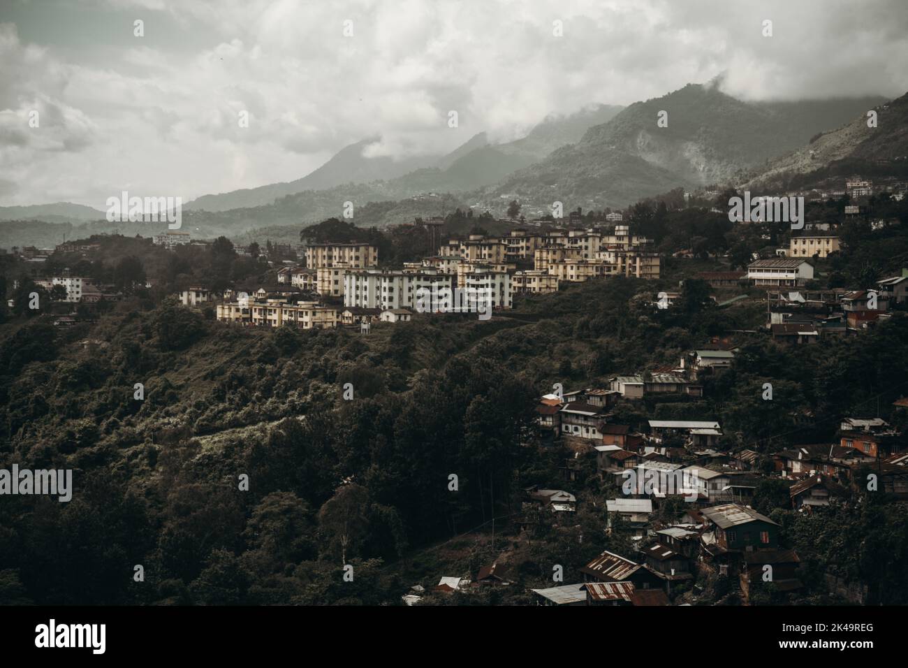 Hills and mountains of kohima hi-res stock photography and images - Alamy