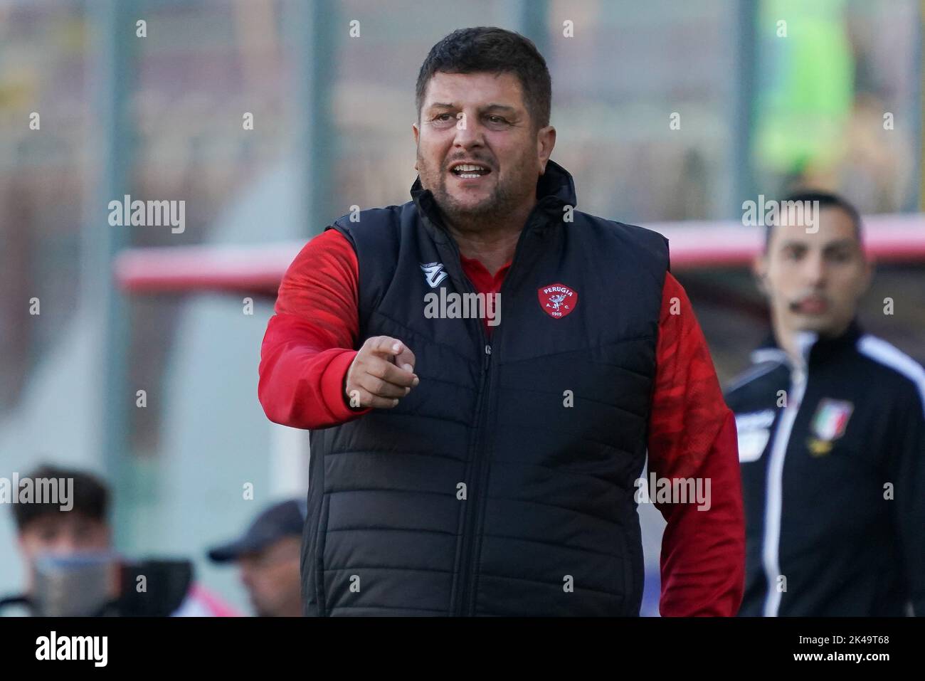 Renato Curi stadium, Perugia, Italy, October 01, 2022, baldini silvio ...