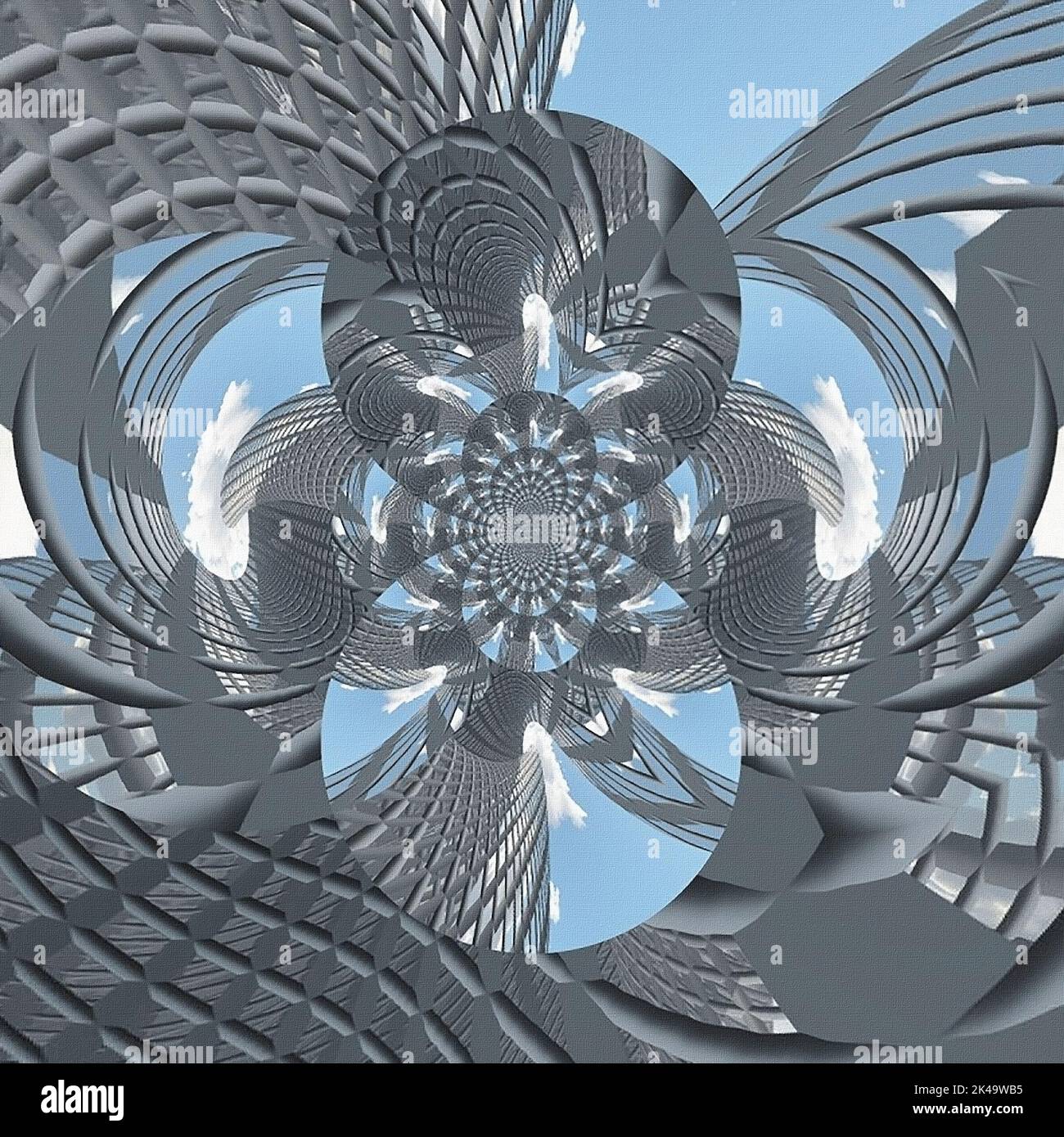 Complex 3d forms hi-res stock photography and images - Alamy