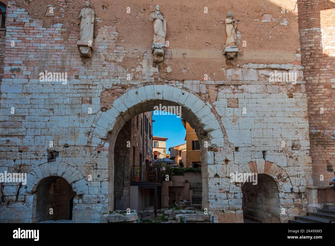 Magic of Spello, an ancient medival village in Umbria Stock Photo - Alamy