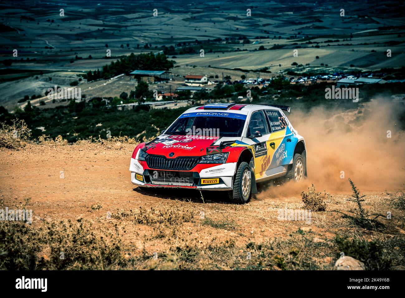 The FIA World Rally Championship Stock Photo - Alamy