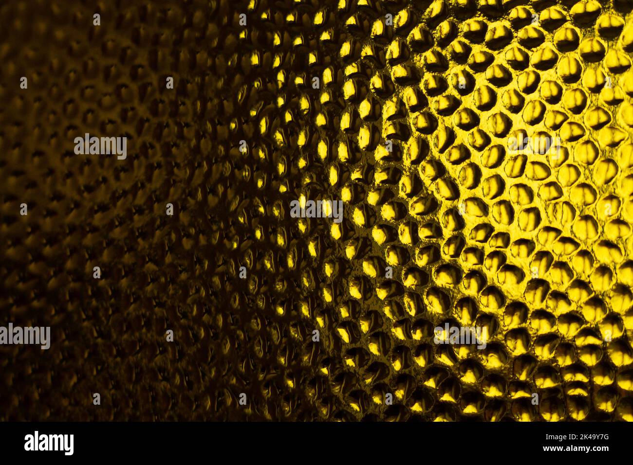 Corrugated decorative golden color glass with backlight and beautiful ...