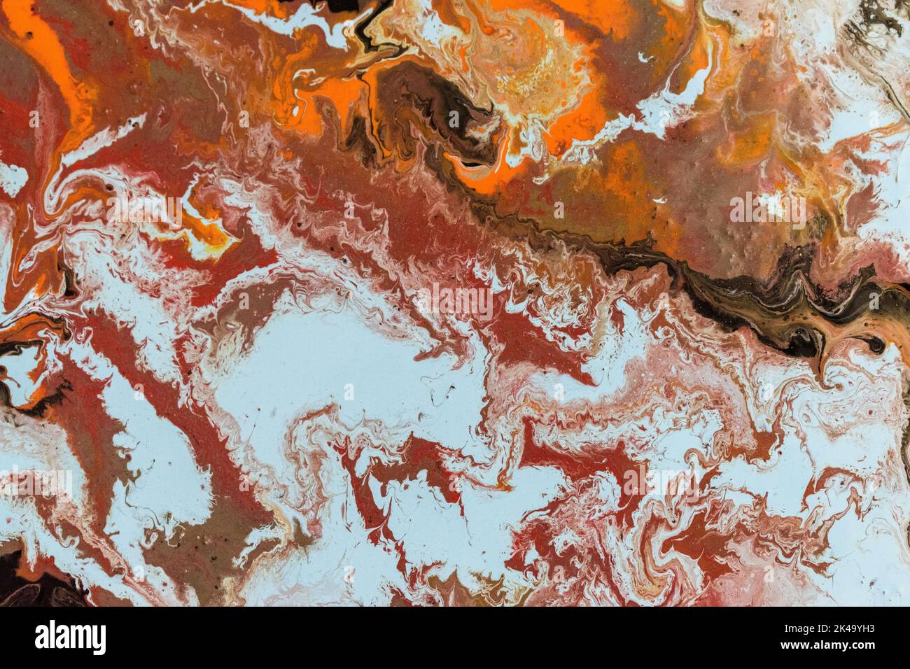 The beautiful abstract background with a mixture of red, orange, brown ...