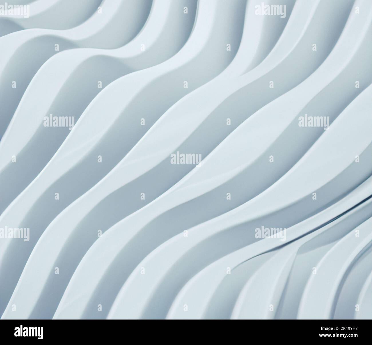 A white backdrop with abstract waves Stock Photo - Alamy