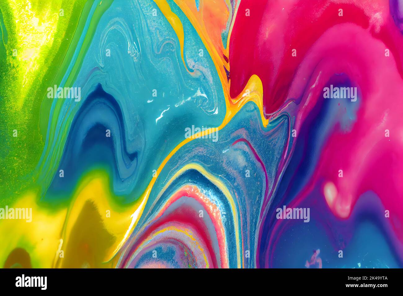 An abstract colorful marble texture background - fluid art, great for ...
