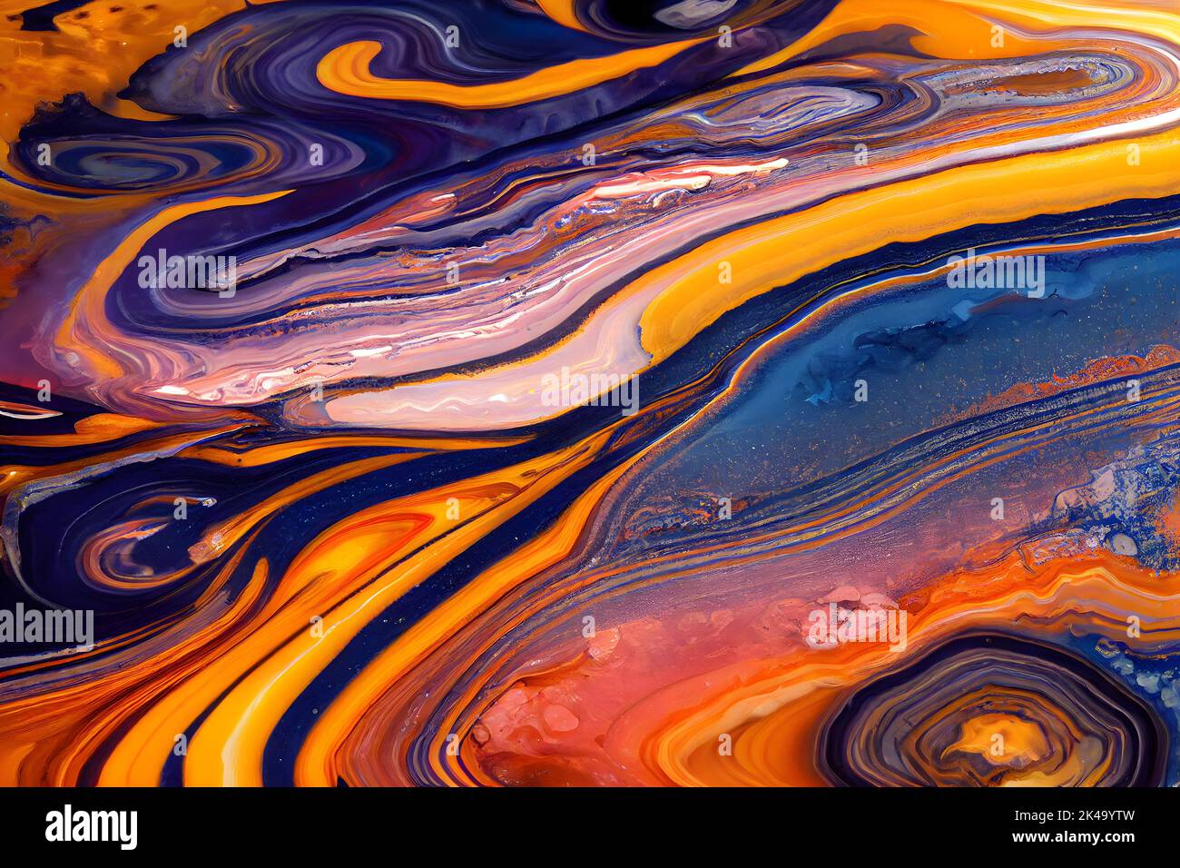 An abstract colorful marble texture background - fluid art, great for ...