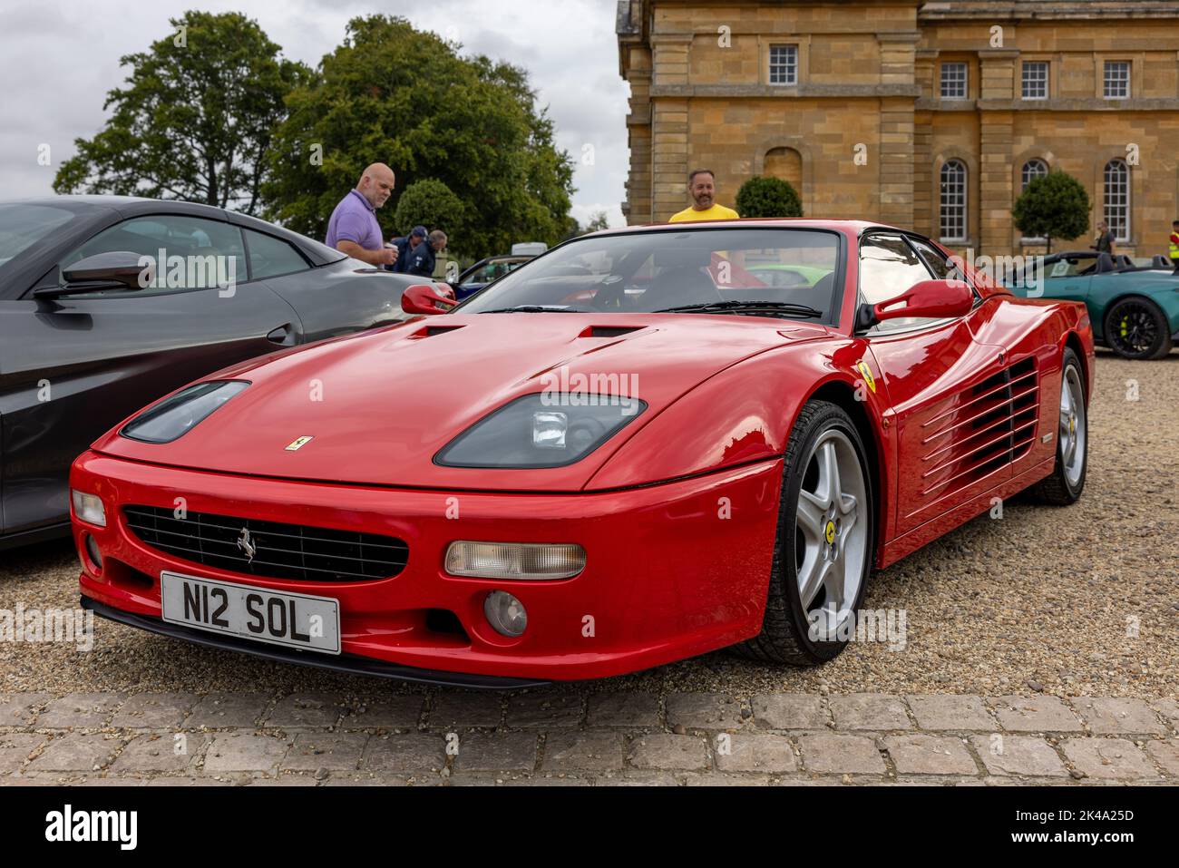 1996 Ferrari Testarossa 512 ‘N12 SOL’ on display at the Salon Privé ...
