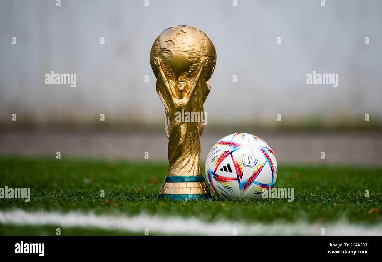September 3, 2022, Doha, Qatar. FIFA World Cup and official Adidas Al ...