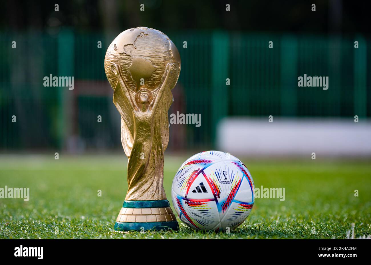 September 3, 2022, Doha, Qatar. FIFA World Cup and official Adidas Al ...