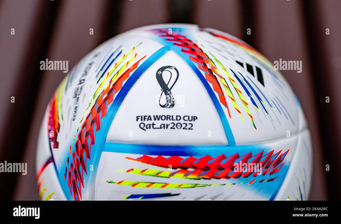 September 25, 2022, Doha, Qatar, The official ball of the 2022 FIFA ...