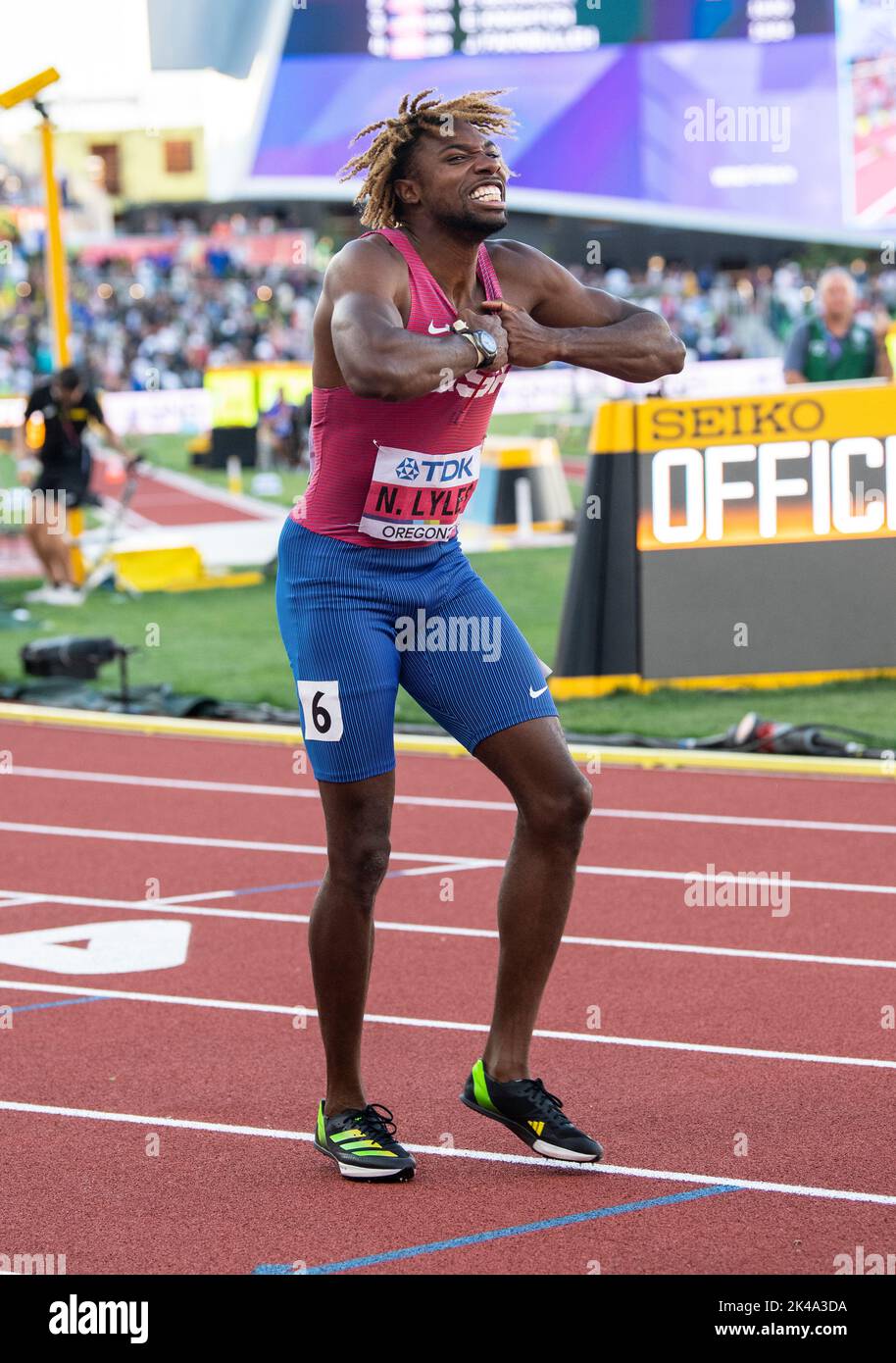 Noah lyles start hi-res stock photography and images - Alamy