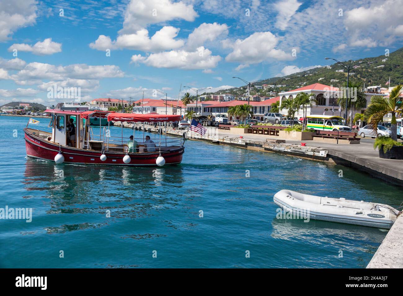 Charlotte Amalie, St. Thomas, U.S. Virgin Islands. Veteran's Drive ...