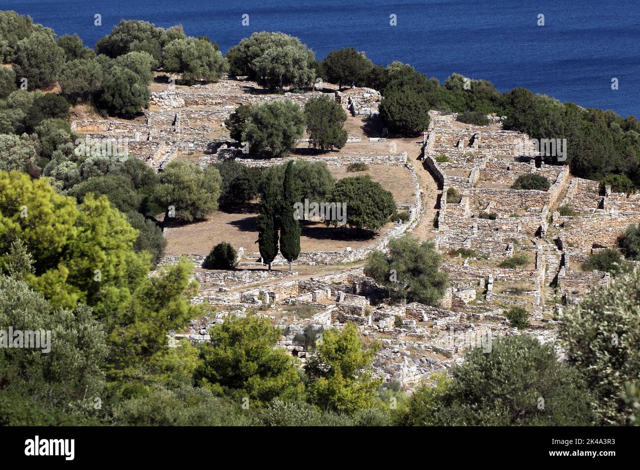Ancient municipality of Ramnous Stock Photo - Alamy