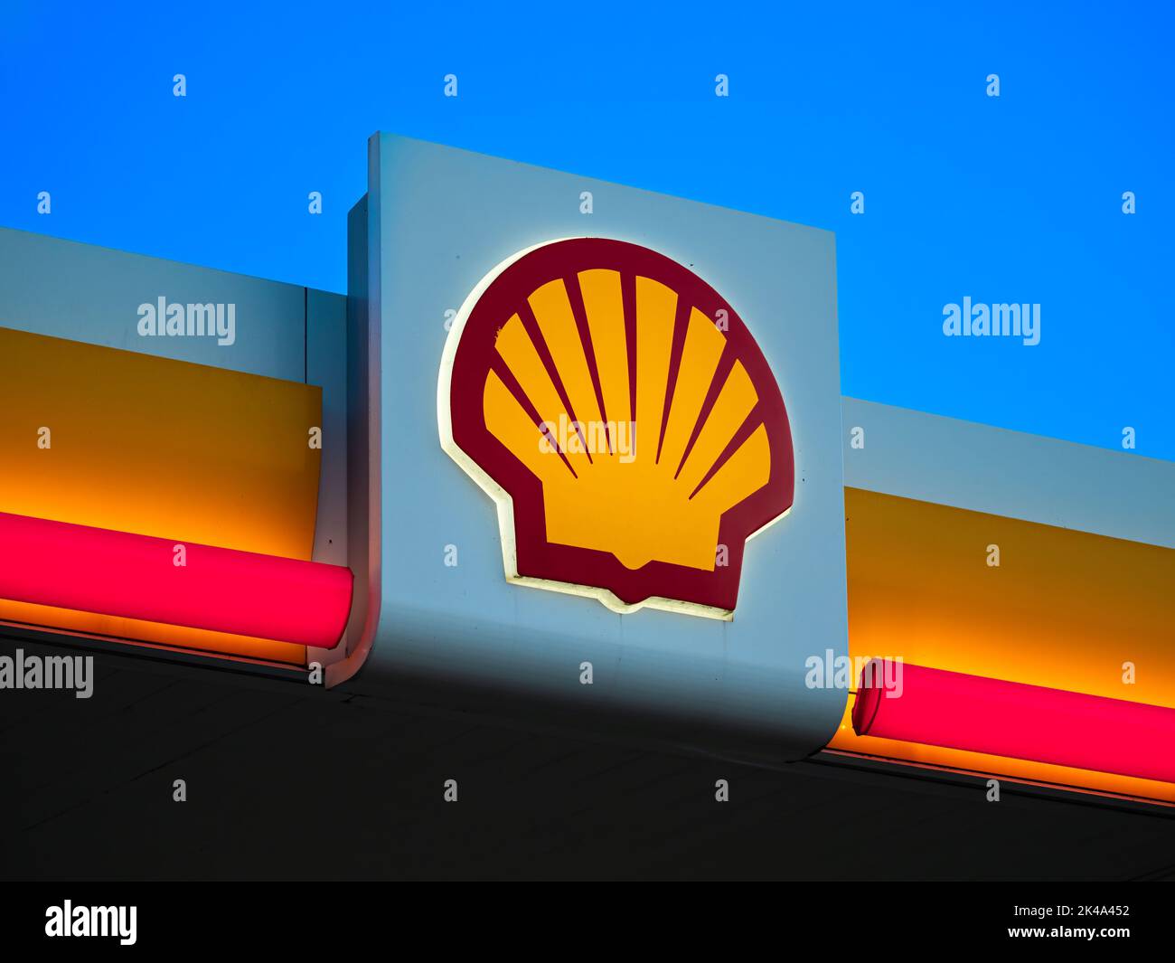 Regensdorf, Switzerland - June 6, 2022: The Shell plc group is one of ...