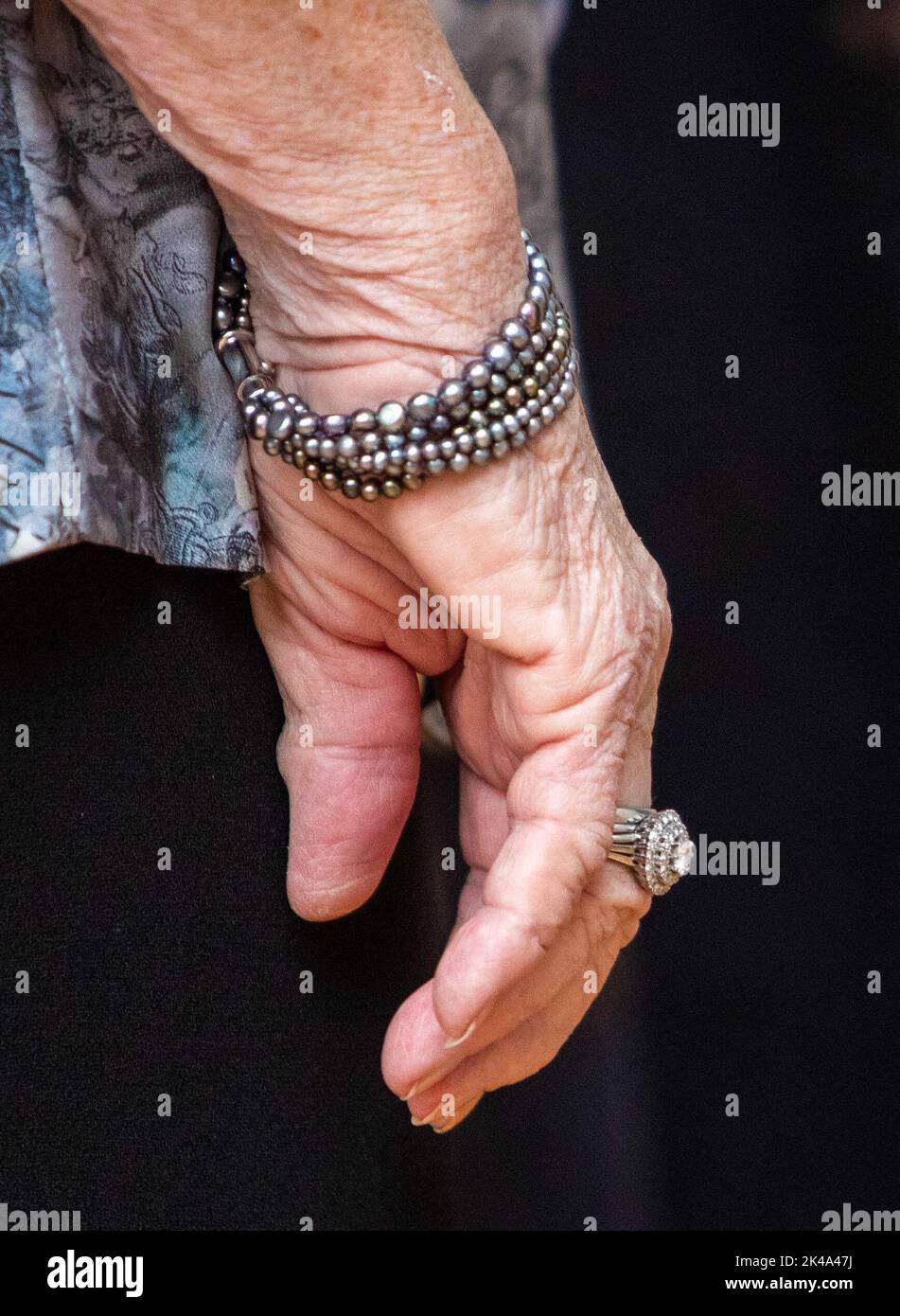 Princess Beatrix at the opening of the anniversary exhibition of ...
