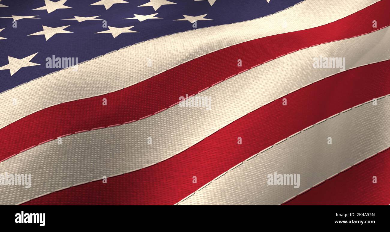 Close up national flag united hi-res stock photography and images - Alamy