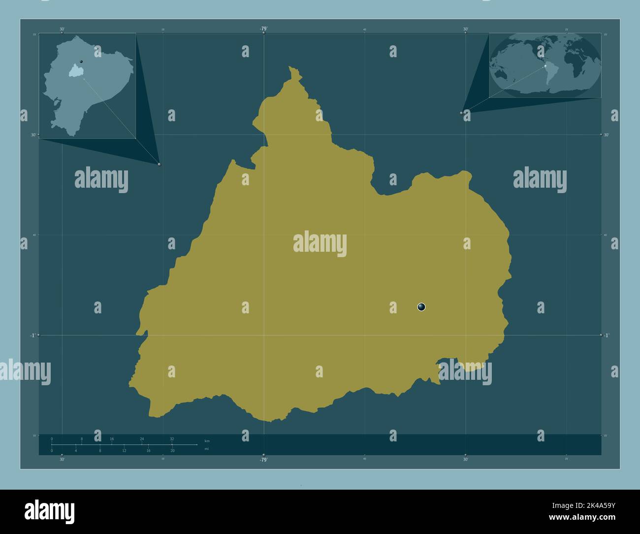 Cotopaxi ecuador map hi-res stock photography and images - Alamy