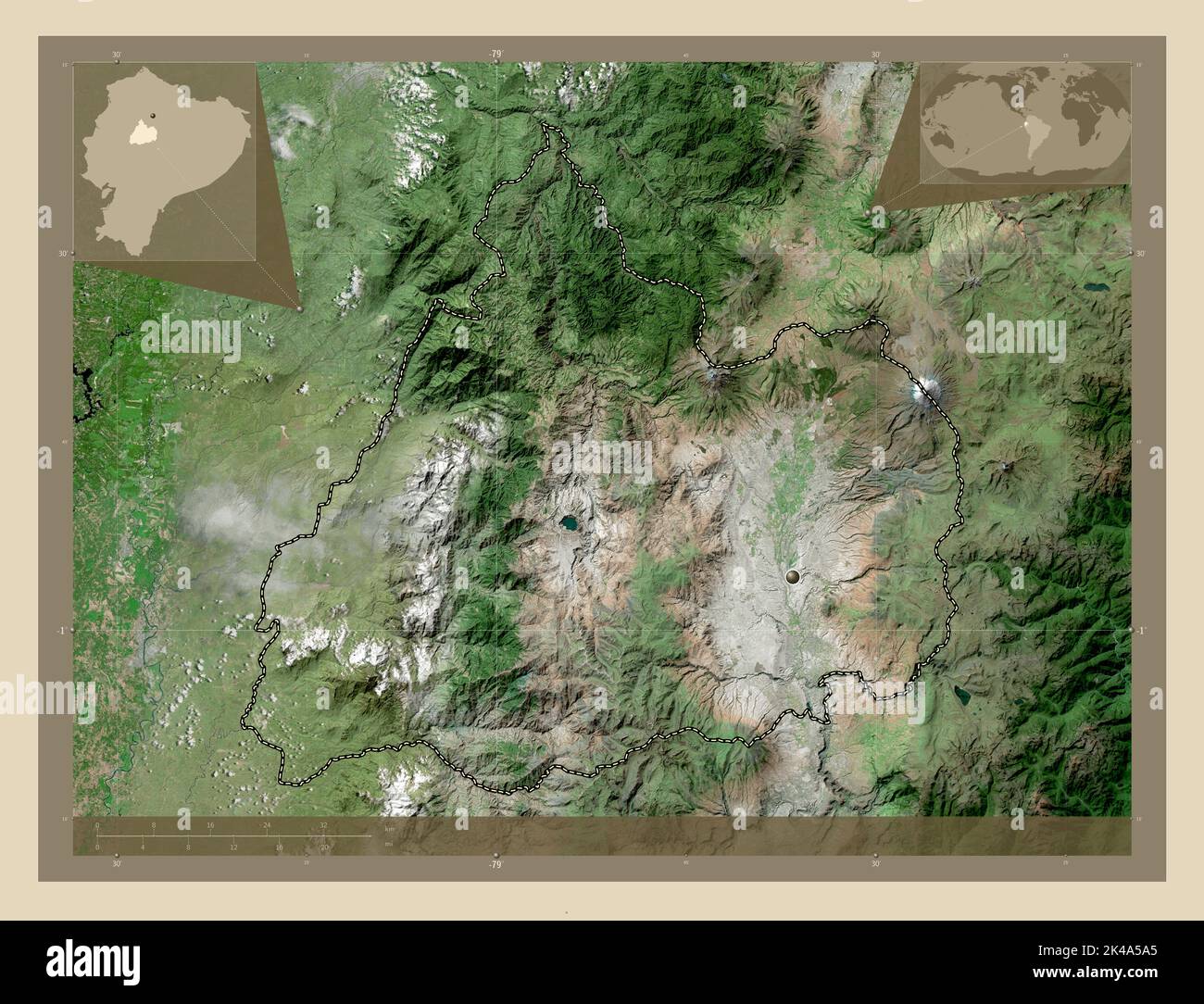 Mapa Satelital Ecuador Cuenca