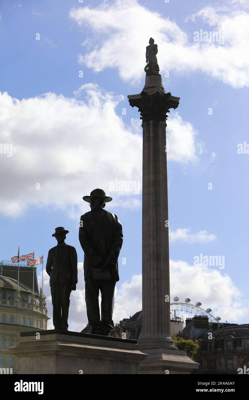 The new Antelope sculpture on the 4th plinth of Trafalgar Square, by ...