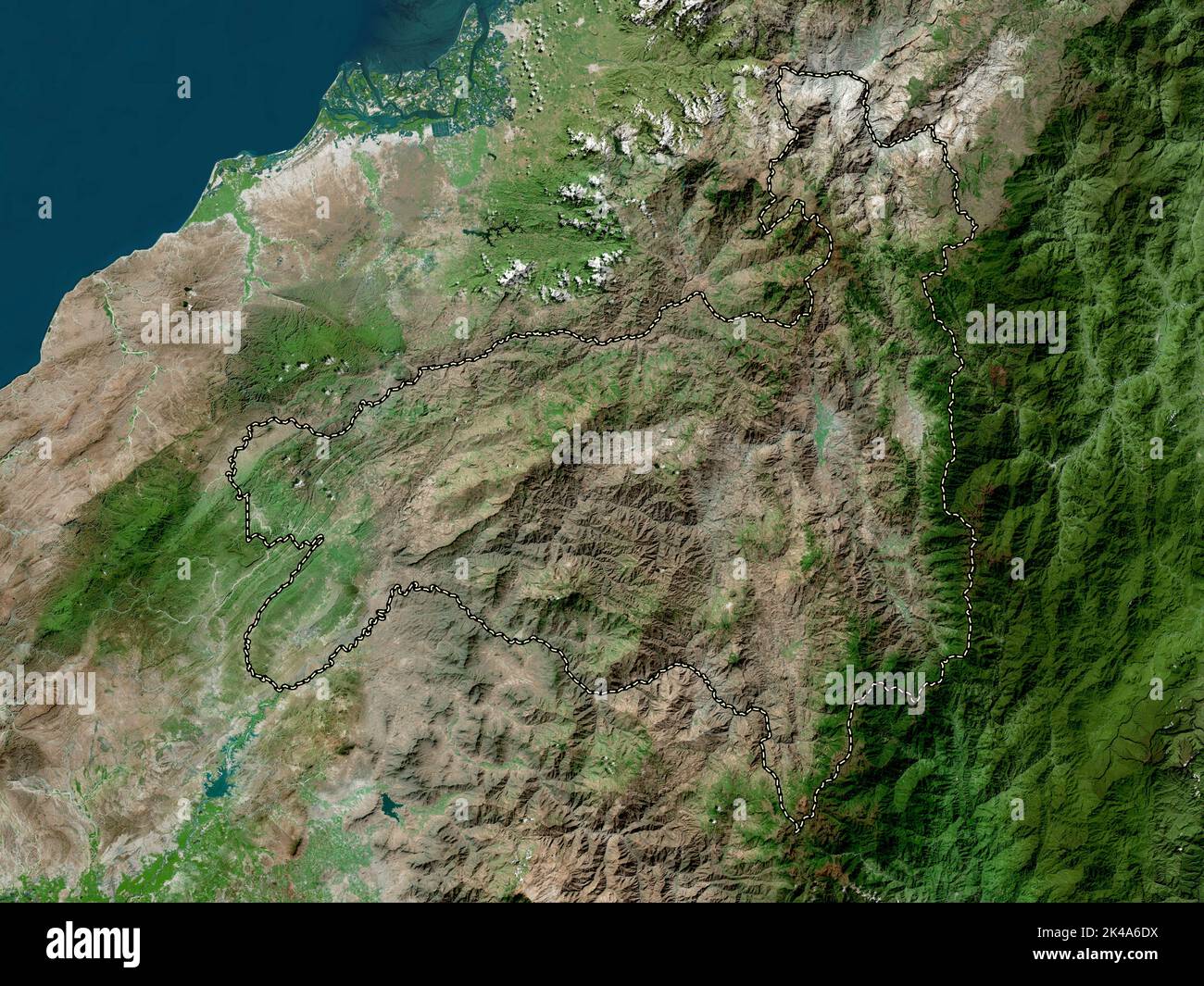 Satellite map quito ecuador hi-res stock photography and images - Alamy
