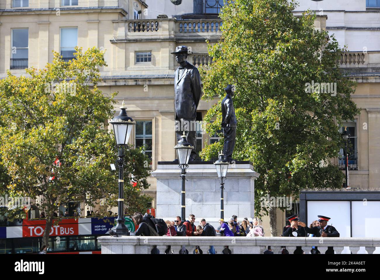 The new Antelope sculpture on the 4th plinth of Trafalgar Square, by ...