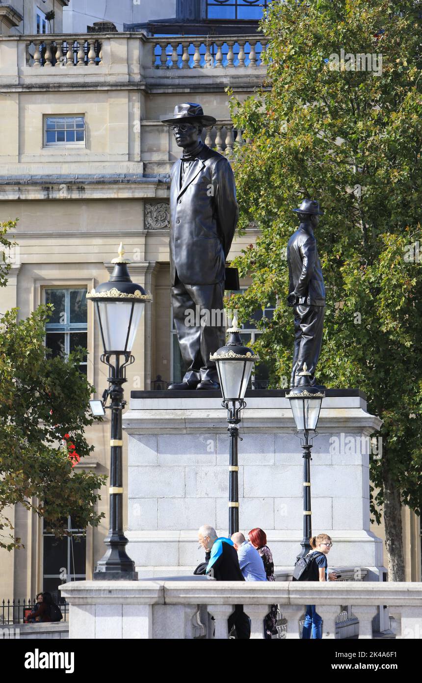 The new Antelope sculpture on the 4th plinth of Trafalgar Square, by ...