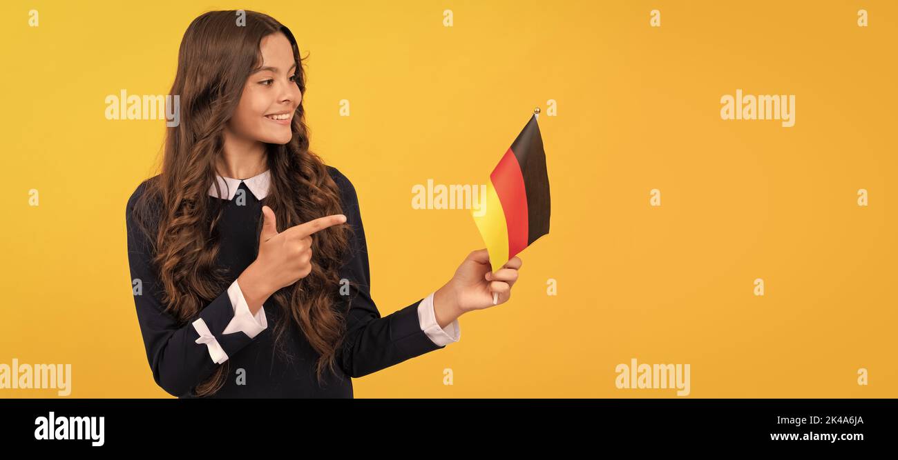 education in foreign school. teen girl football fan. choose direction ...