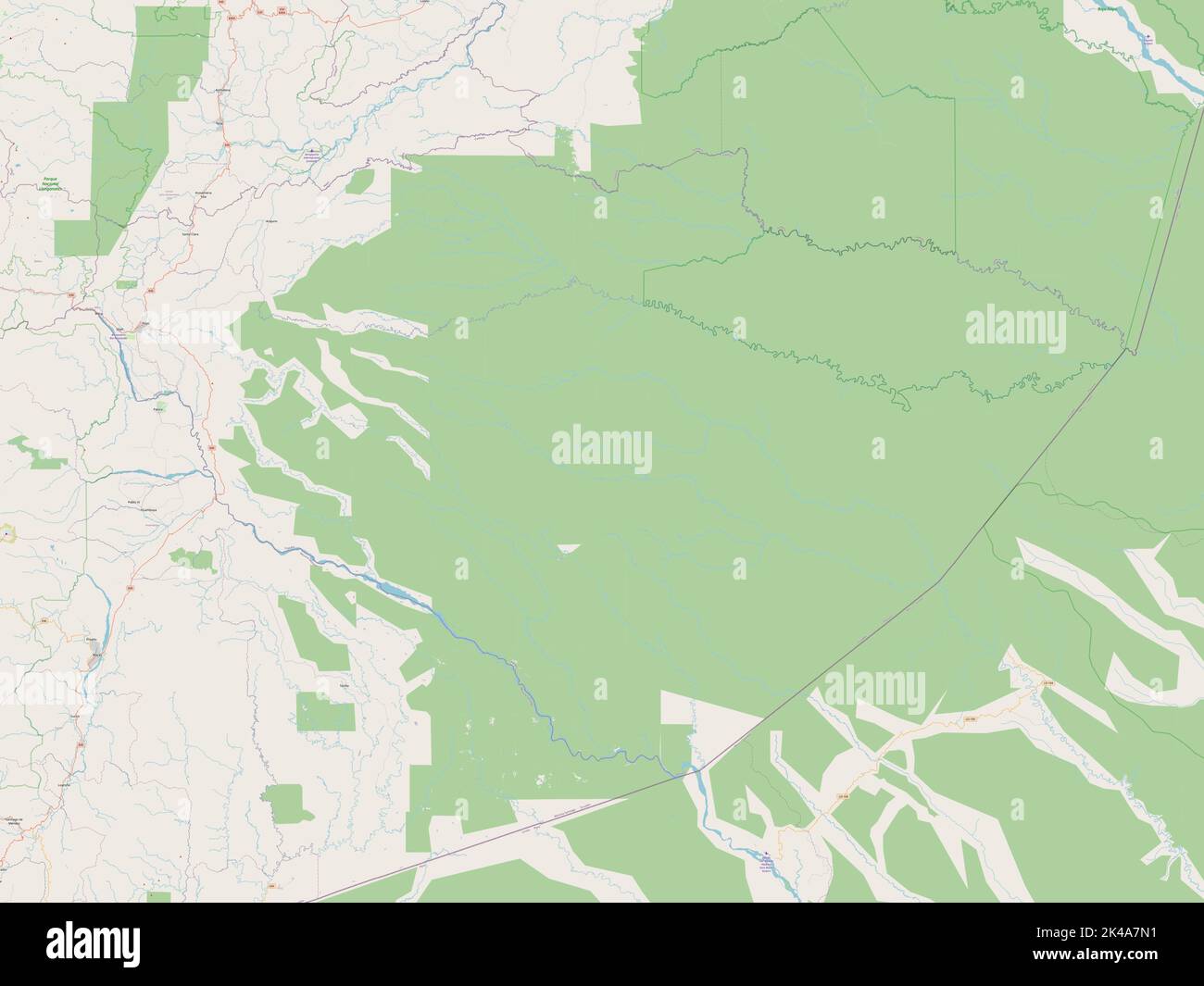 Pastaza map hi-res stock photography and images - Alamy
