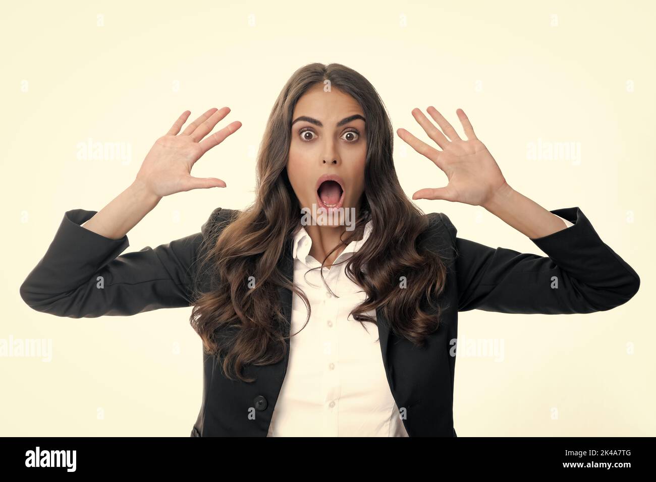 Screaming hate rage woman face. Emotional angry woman screaming on ...