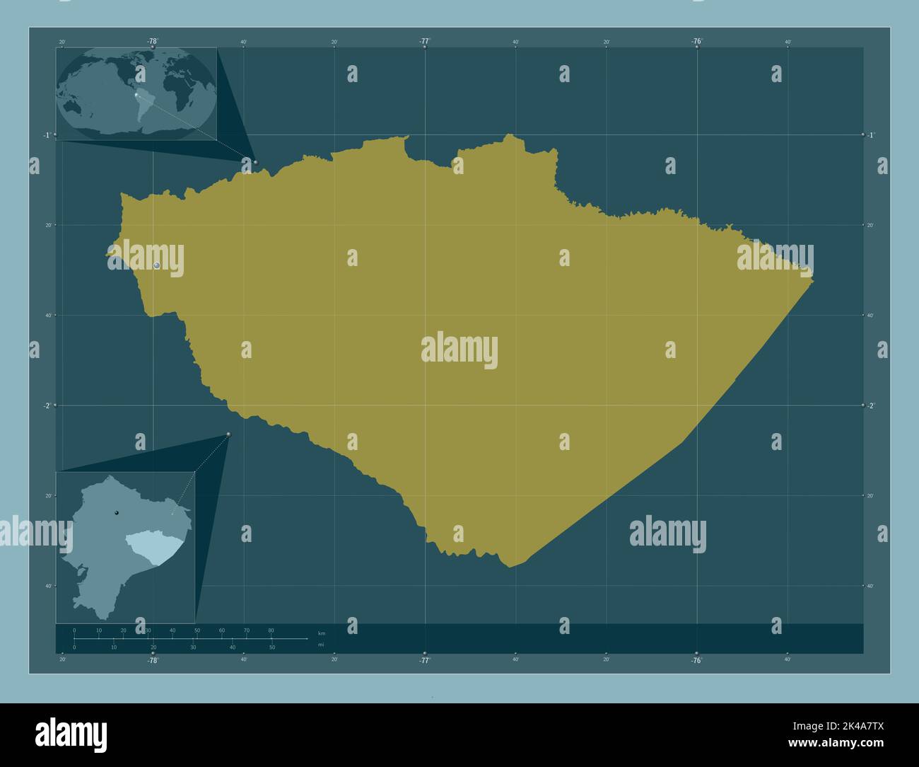 Pastaza map hi-res stock photography and images - Alamy