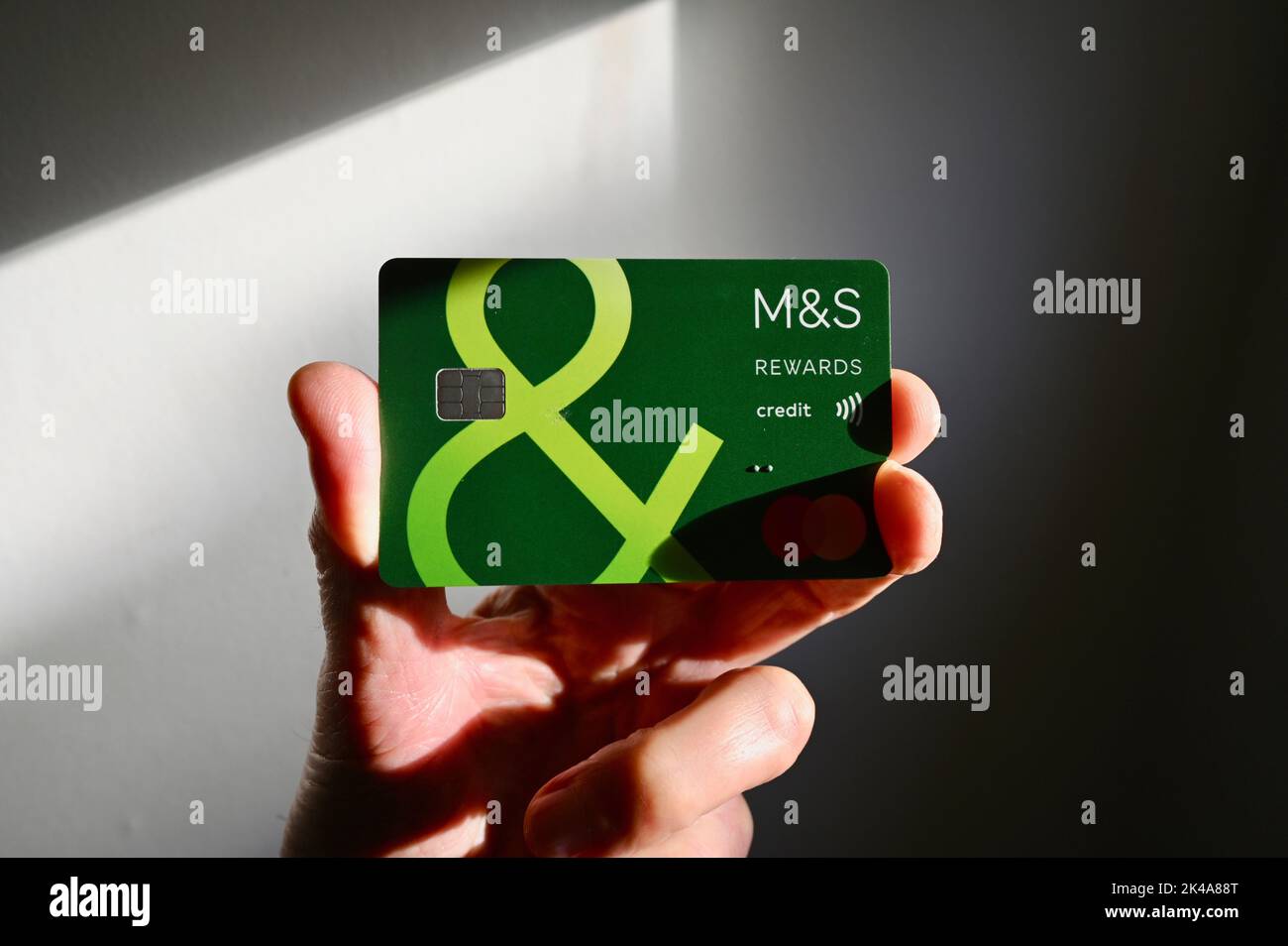 M&S Rewards Card Stock Photo - Alamy