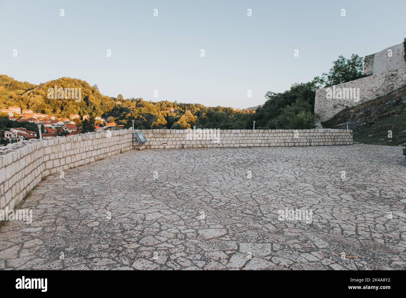 The castle of Tesanj in Bosnia and Herzegovina Stock Photo - Alamy