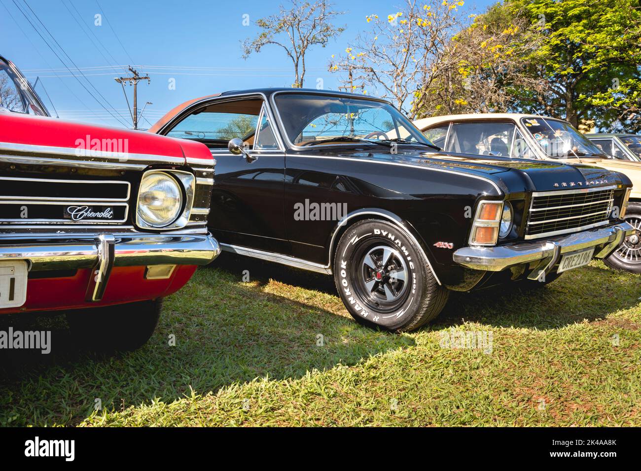 Londrina, Paraná, Brazil - September 24, 2022: Vehicle GM Opala ...