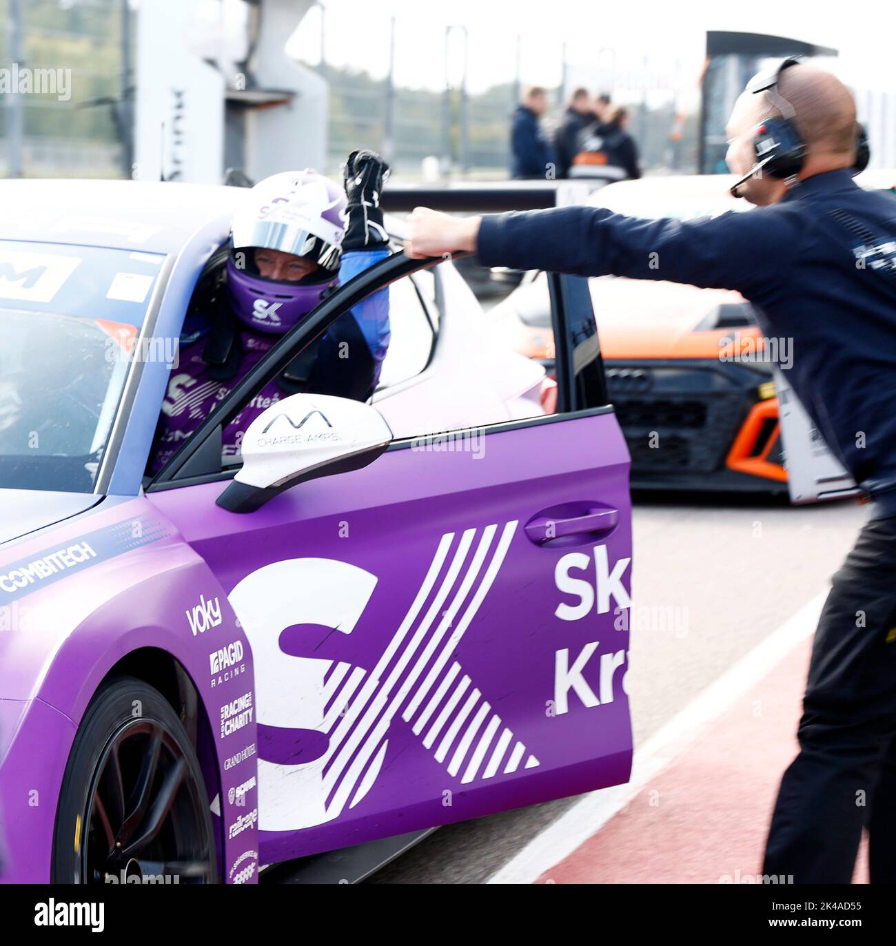 Prince Carl Philip during the Porsche Sprint Challenge which Prince ...
