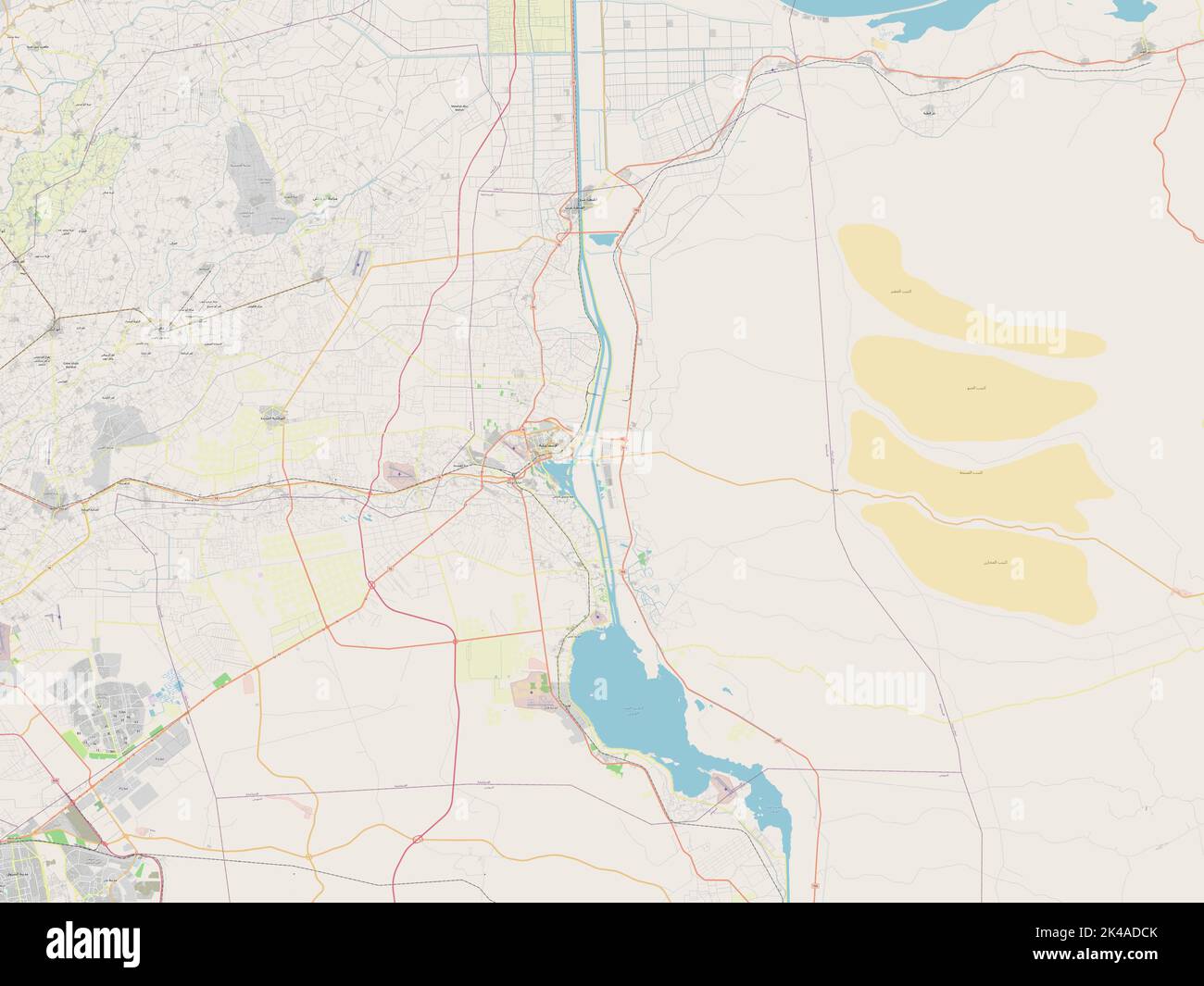 Map of al ismailiyah hi-res stock photography and images - Alamy