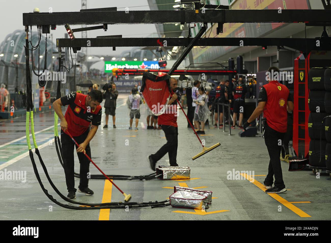 Singapore. October 1st 2022 ; Marina Bay, Singapore, Singapore FIA ...