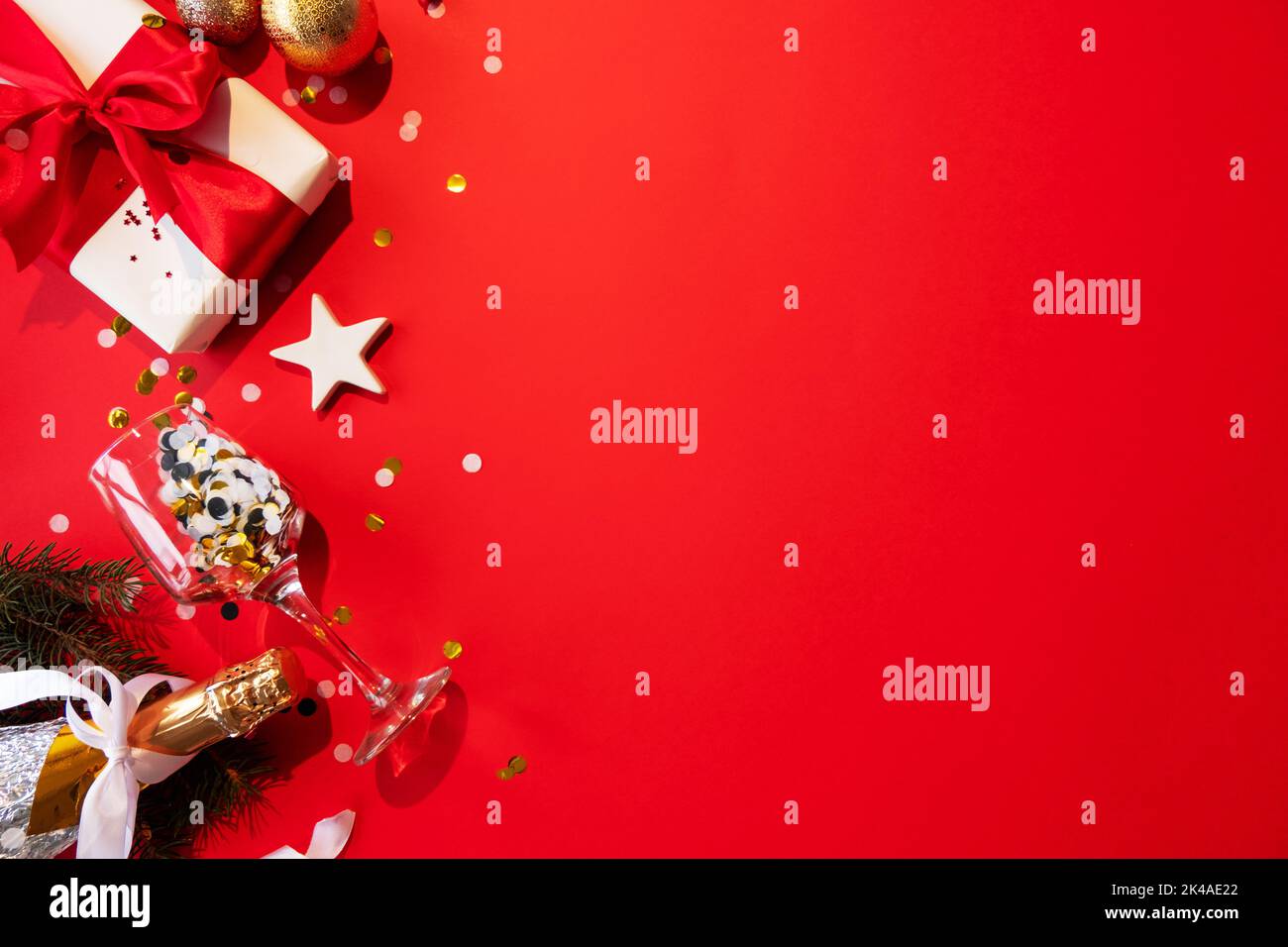 christmas celebration festive background wine red Stock Photo - Alamy