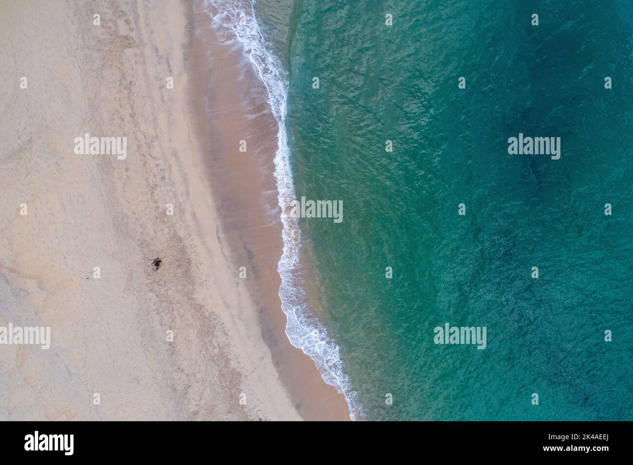 Aerial view coastal cliff sandy hi-res stock photography and images - Alamy