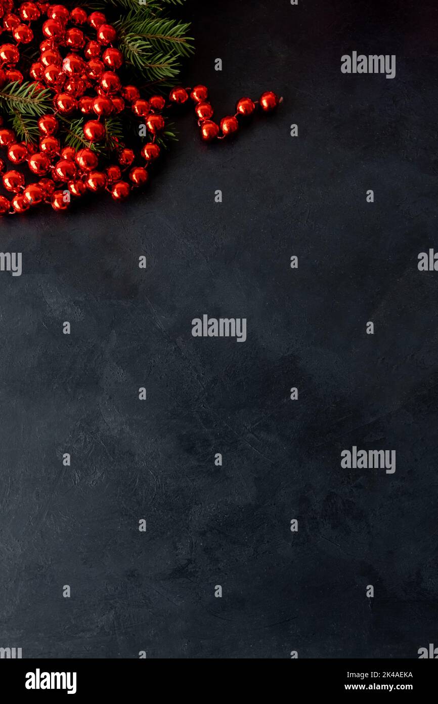 Christmas background. Festive ornament. Greeting card. New Year ...