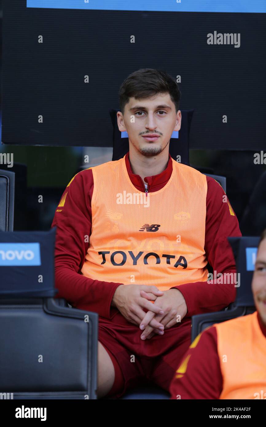 Marash Kumbulla of As Roma during the Italian Serie A, Football match ...