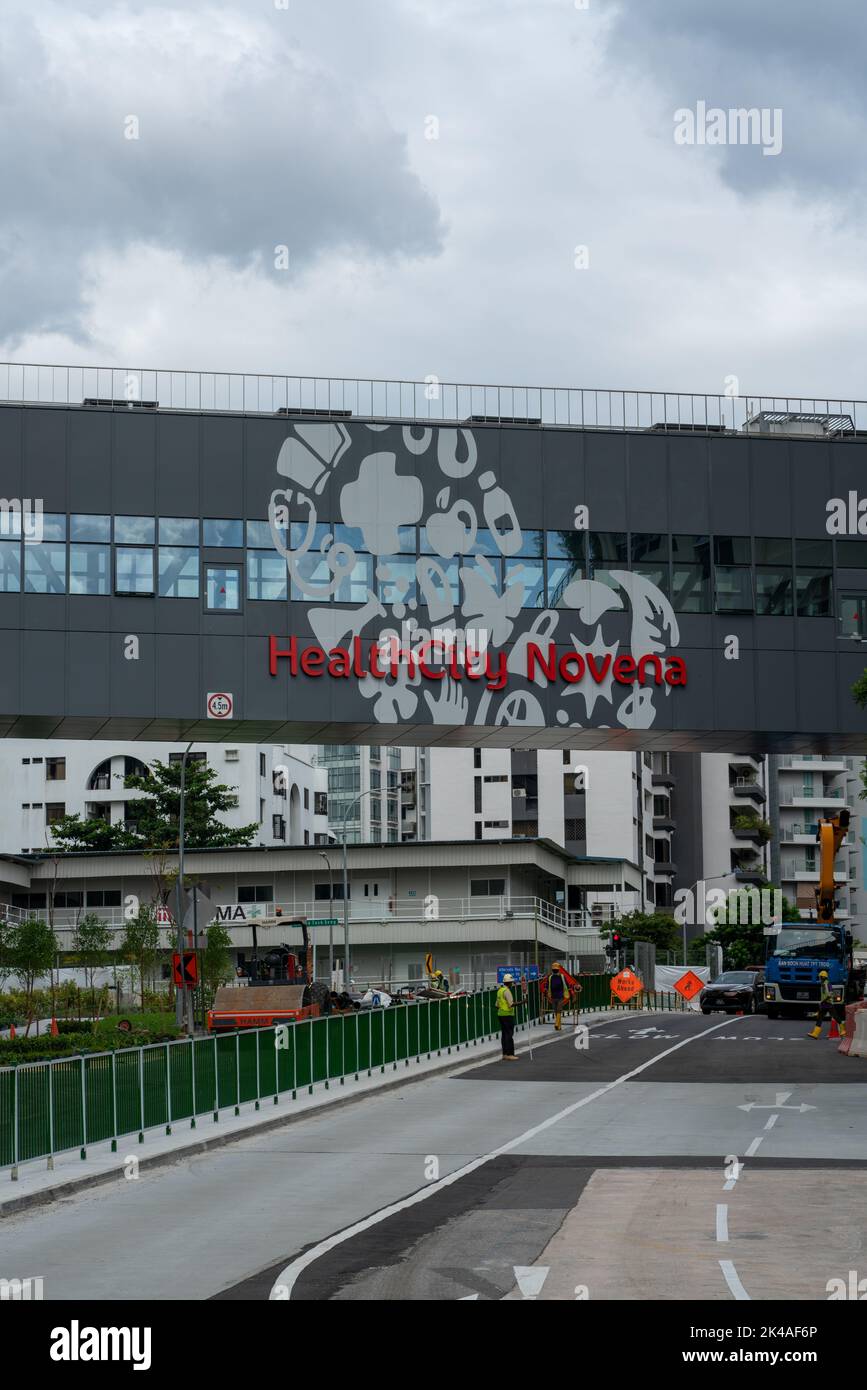 Link bridge, road completion of Health City Novena built around Tan ...