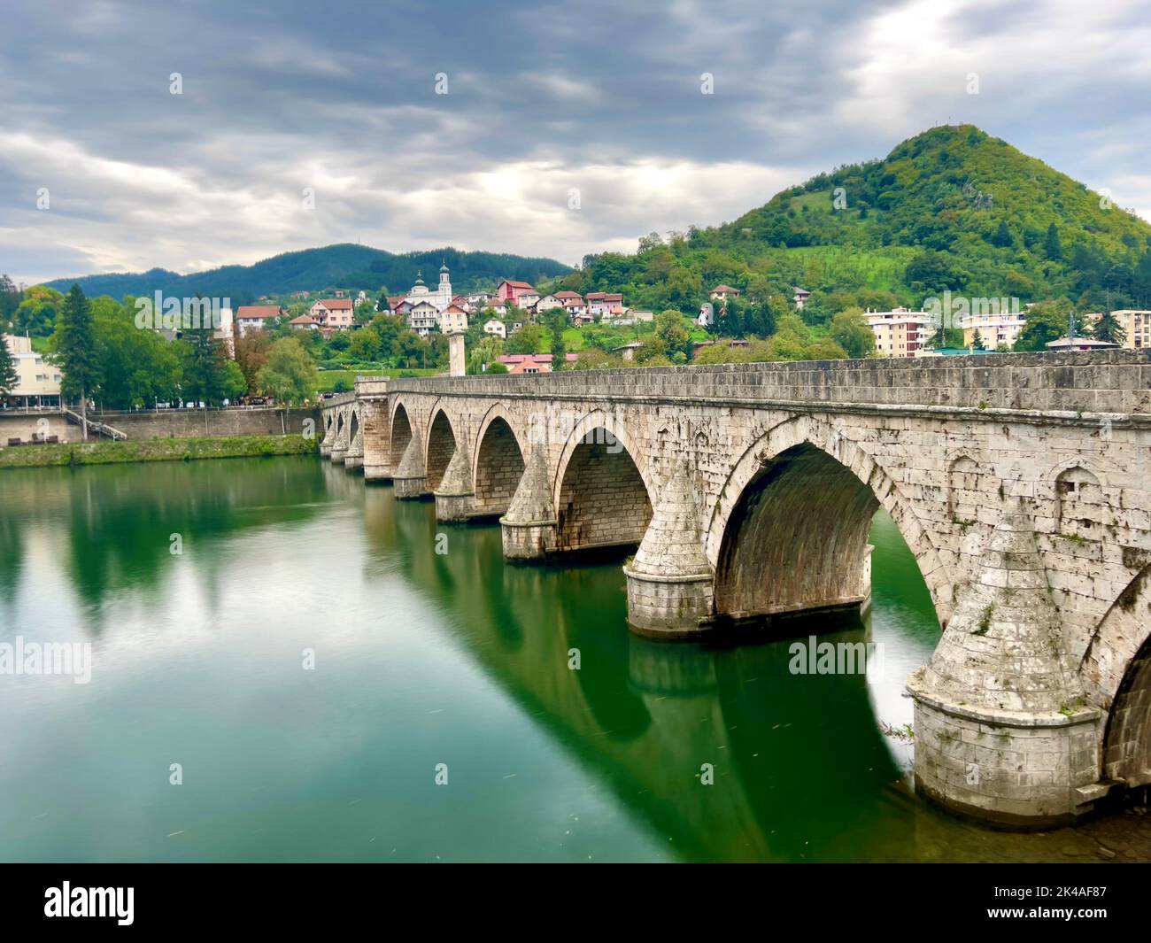 Bridge Mehmed-pasa Sokolovic most na drini cuprija Visegrad Stock Photo ...