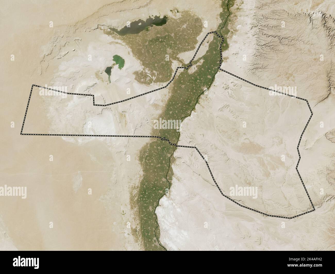 Bani Suwayf, governorate of Egypt. Low resolution satellite map Stock ...