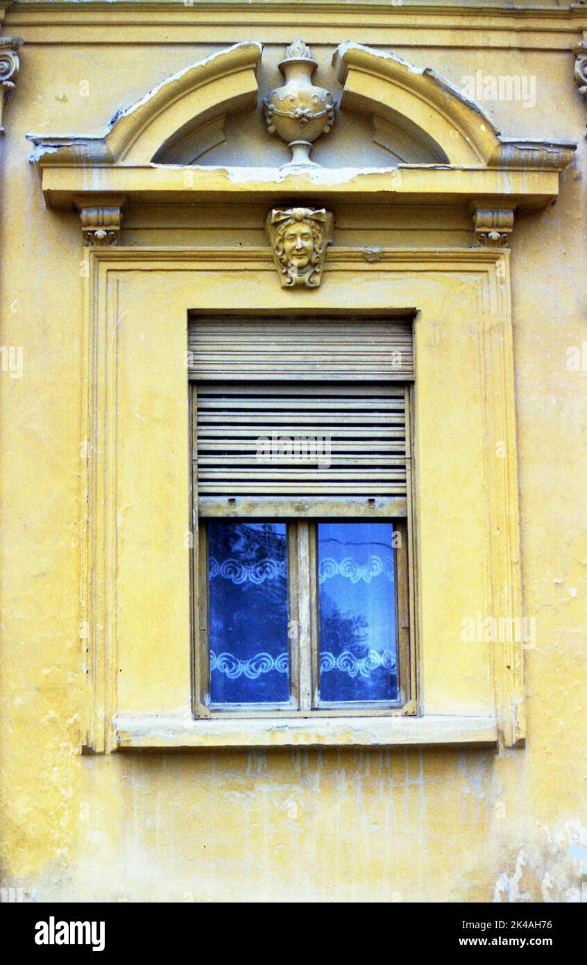 Arad County, Romania, approx. 2000. Beautiful architectural details on ...