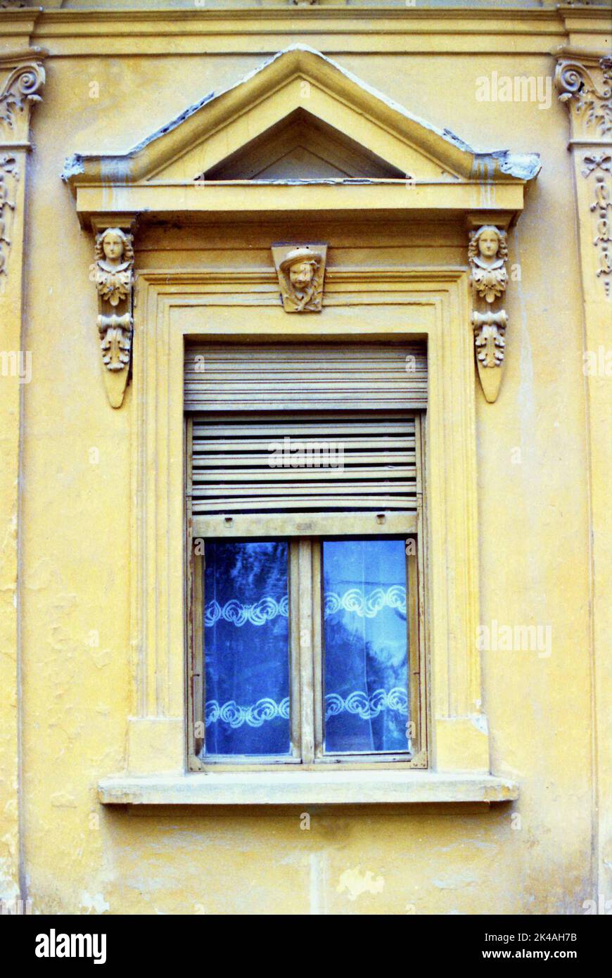 Arad County, Romania, approx. 2000. Beautiful architectural details on ...
