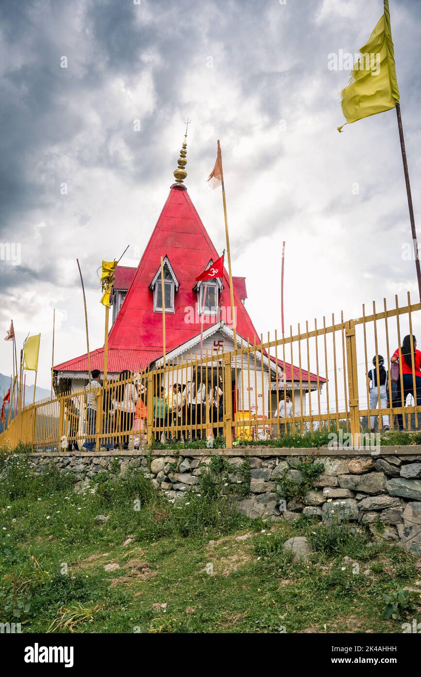 The royal temple of the erstwhile Dogra kings of Jammu & Kashmir Stock ...