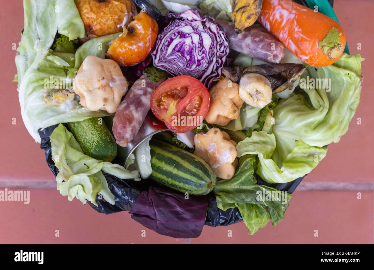 Food waste bin isolated hi-res stock photography and images - Alamy