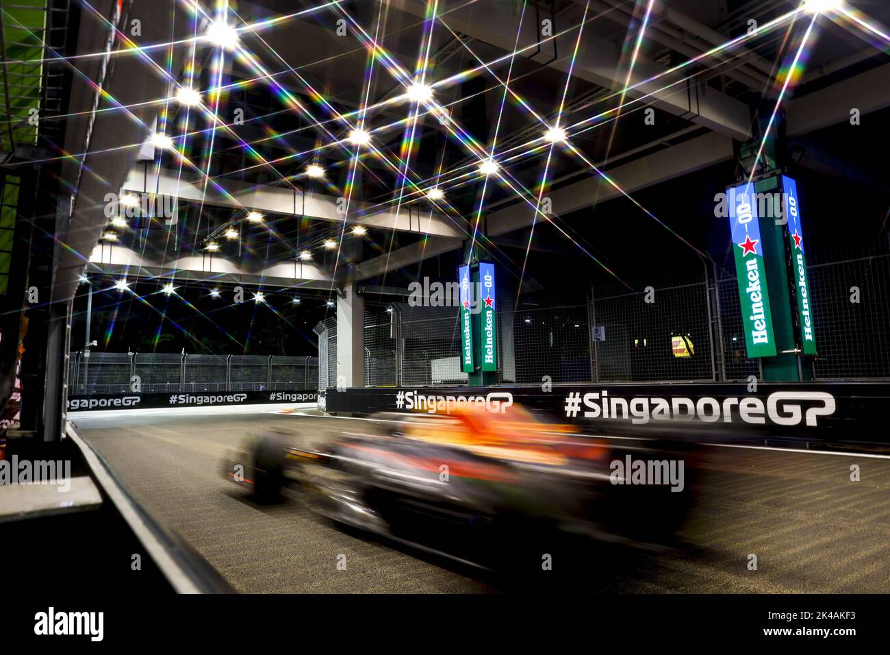 Singapore. 1st October, 2022. Track illustration during the Formula 1 Singapore Airlines ...